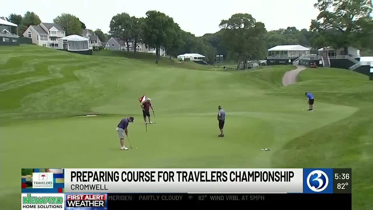 Will the Travelers Championship golf course be impacted by rain? - YouTube