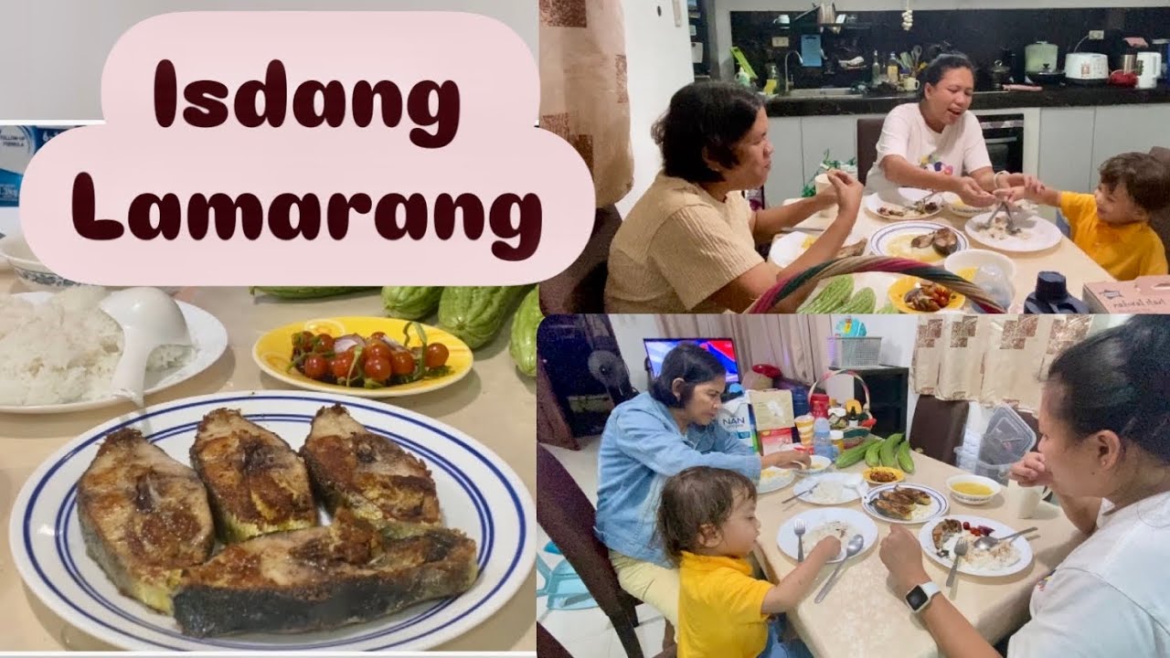 Nagprito ng isdang lamarang + nakauwi na sa bahay 😍 - YouTube