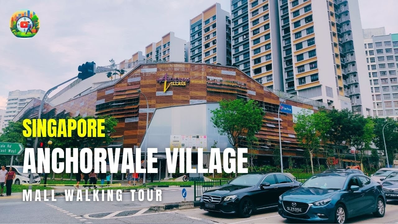 Singapore Sengkang’s Newest Mall - Anchorvale Village Walking Tour 🇸🇬🛍️ ...
