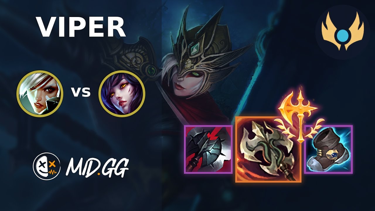 MID.GG: [ Viper ] Riven TOP vs Ahri | NA CHALLENGER | LOL Season 2024 ...