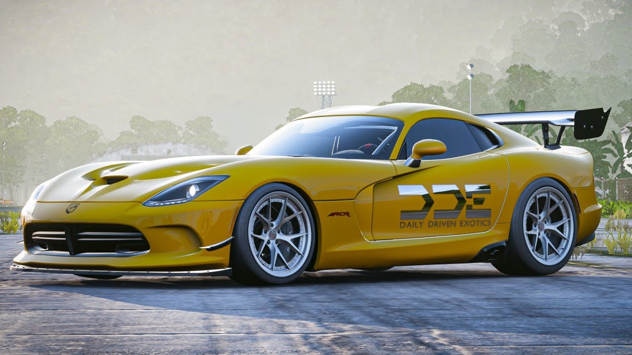 DDE Dodge Viper Drift Cinematic Daily Driven Exotics Forza Horizon 5 ...