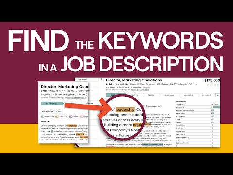 What Keyword Should We Search For Job