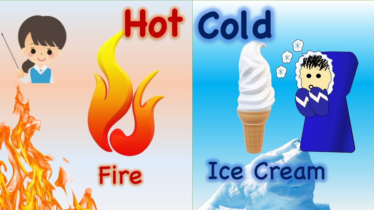 Kids Learning | Hot or Cold | Learn to Compare | Opposites - YouTube