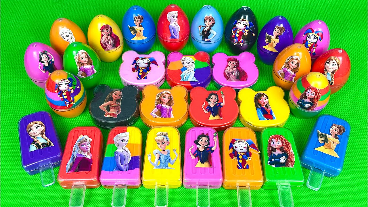 Disney Princesses Slime Looking For Digital Circus With Ice Creams ...