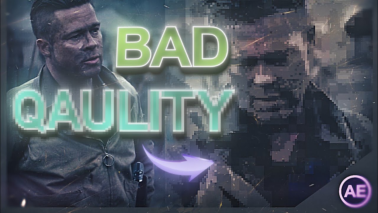 How to make bad quality in after effect | Tiktok tutorial - YouTube