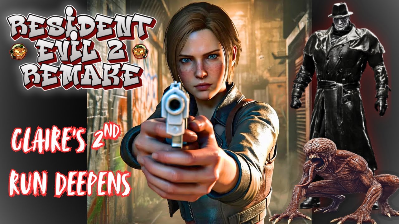 Claire's 2nd Run Deepens | Resident Evil 2 Remake Livestream (ID ...