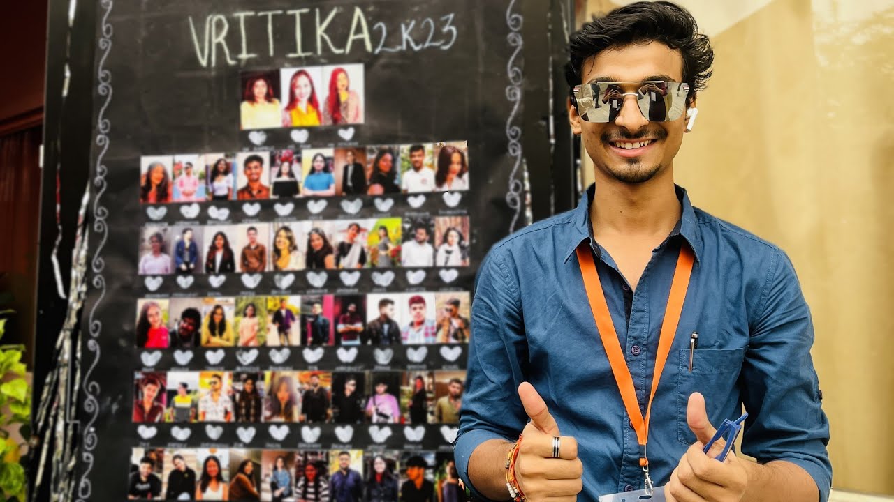 VRITIKA 2K23 | DME Media School Fest | DAY 1 | Nikhil Gupta | Vlog ...