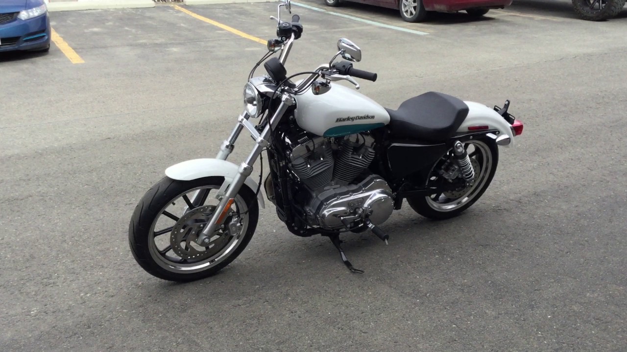 2017 Harley-Davidson XL883L SuperLow - YouTube