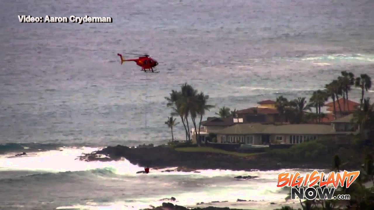 West Hawai'i Brush Fire by Aaron Cryderman - YouTube