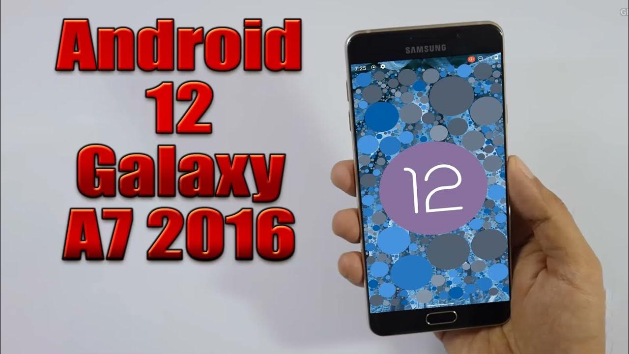 Install Android 12 on Galaxy A7 2016 (LineageOS 19.1) - How to Guide! - YouTube