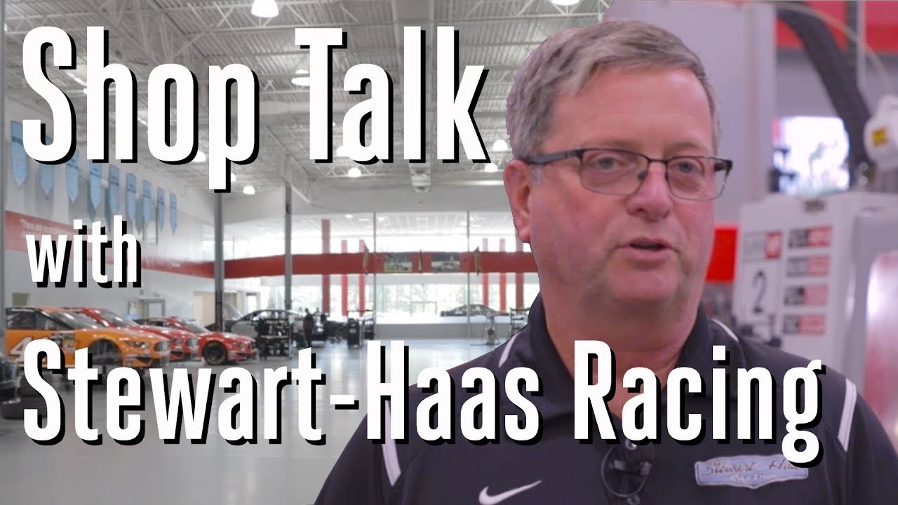 Stewart Haas Racing Talks CNC Shop - Haas Automation - YouTube