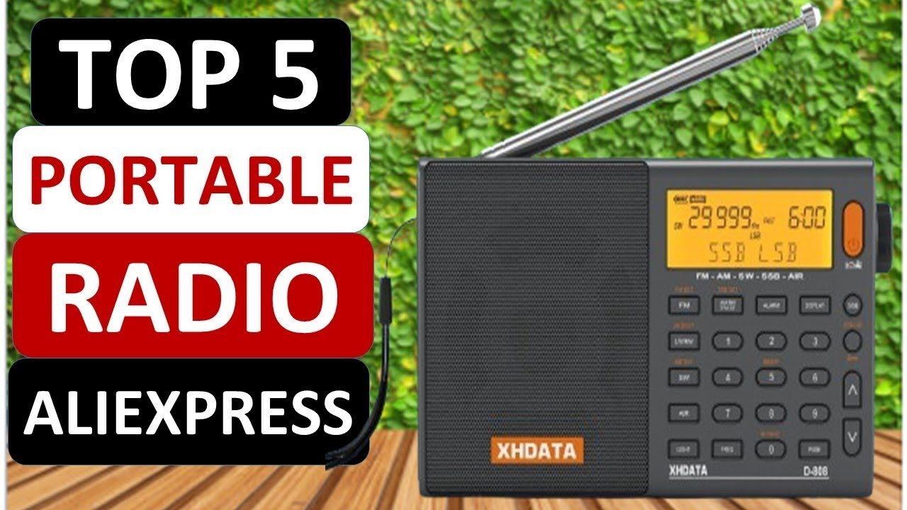 Top 5 Best Portable Radio AliExpress Amazon GearBest Banggood - YouTube