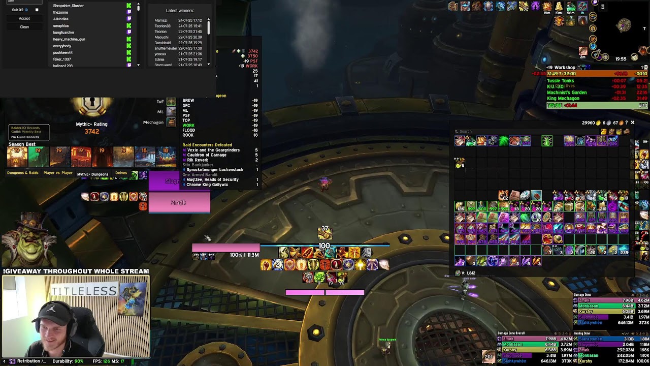 Rdruid TITLELESS M+ 🎁 Giveaway at Kick.com/Zmok !Ui - YouTube