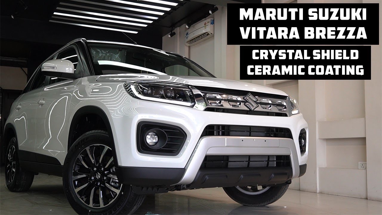 MARUTI SUZUKI VITARA BREZZA | CERAMIC COATING | ADVANCE CARZSPA - YouTube