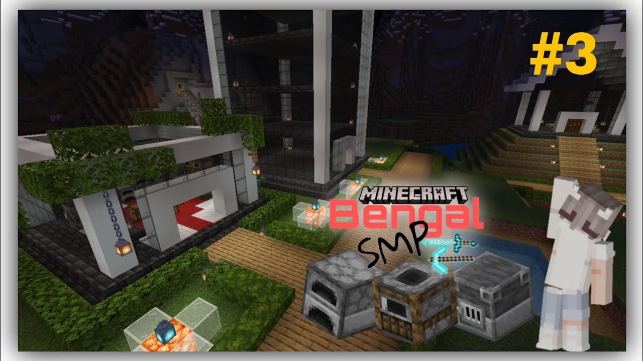 Public Furnace Room in Bengal SMP | Fast Craft #3 | Minecraft | GamerzZ ...