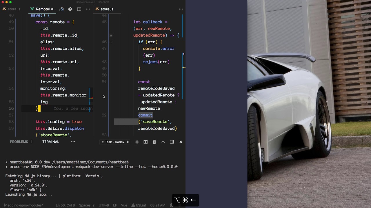 24 - nedb - wiring to vuex - YouTube