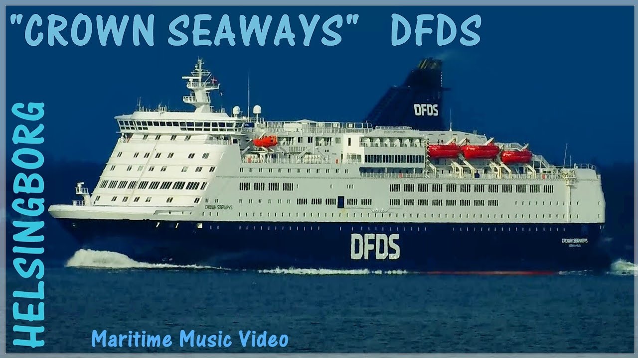 "CROWN SEAWAYS" DFDS relacji OSLO - KOPENHAGA przepływa przez Cieśninę ...