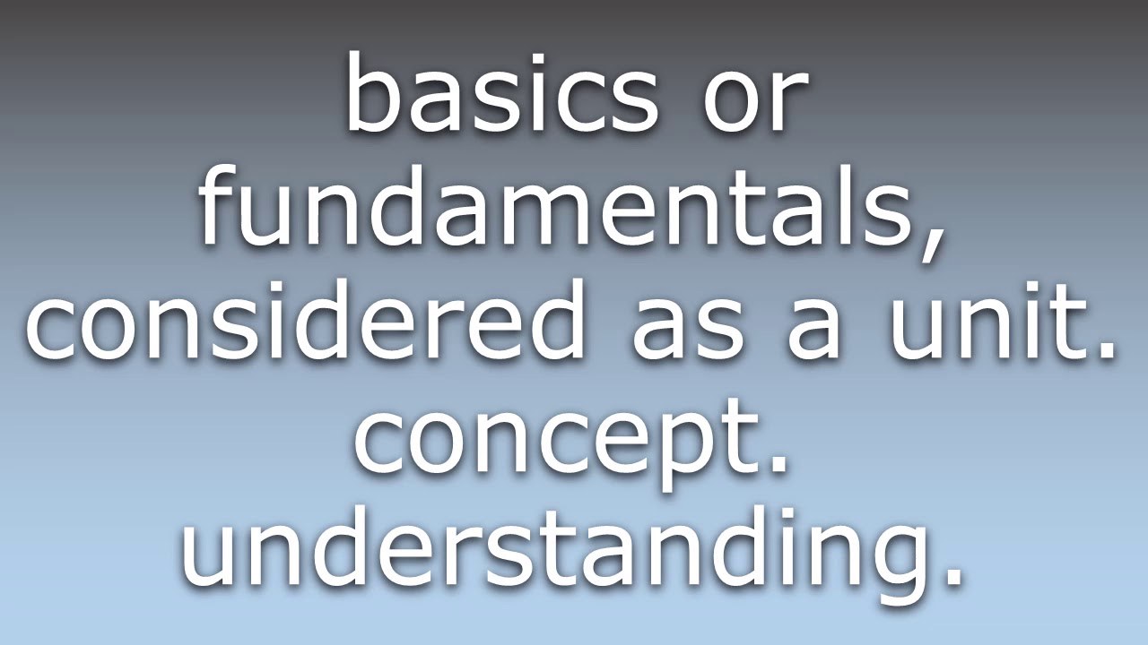 What does Funda mean? - YouTube