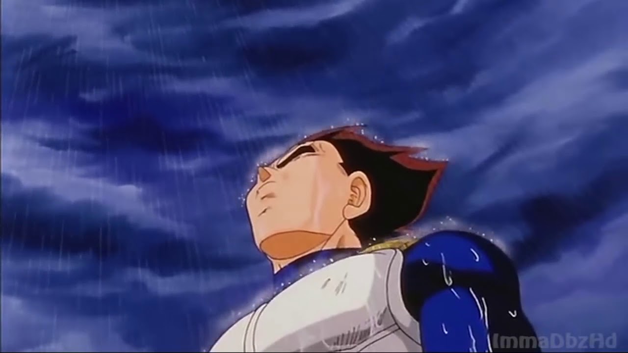 Prince Vegeta In The Rain (HD) - YouTube