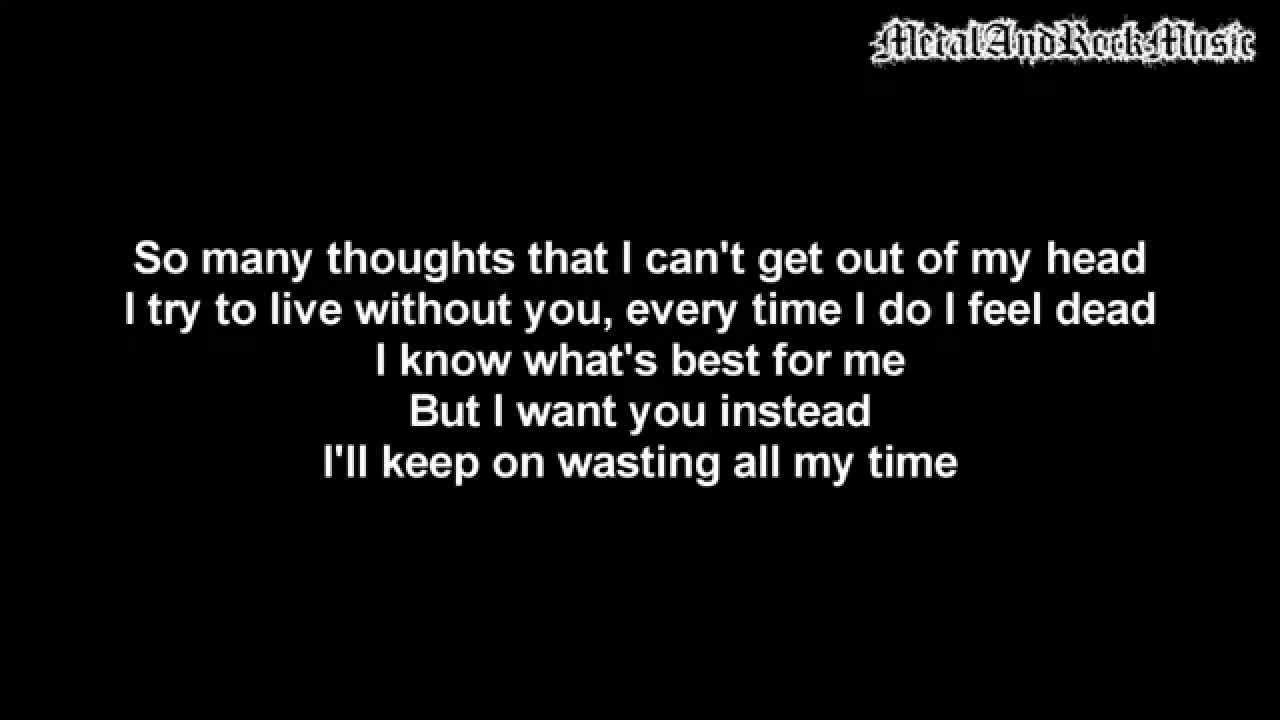 Three Days Grace - Over And Over | Lyrics on screen | HD - YouTube