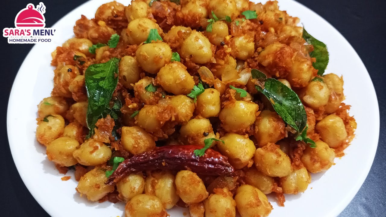 Make this Healthy Snack Recipe with Channa | Masala Sundal | Chana ...