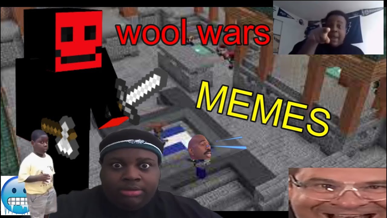 Minecraft Wool wars *funny moments* - YouTube