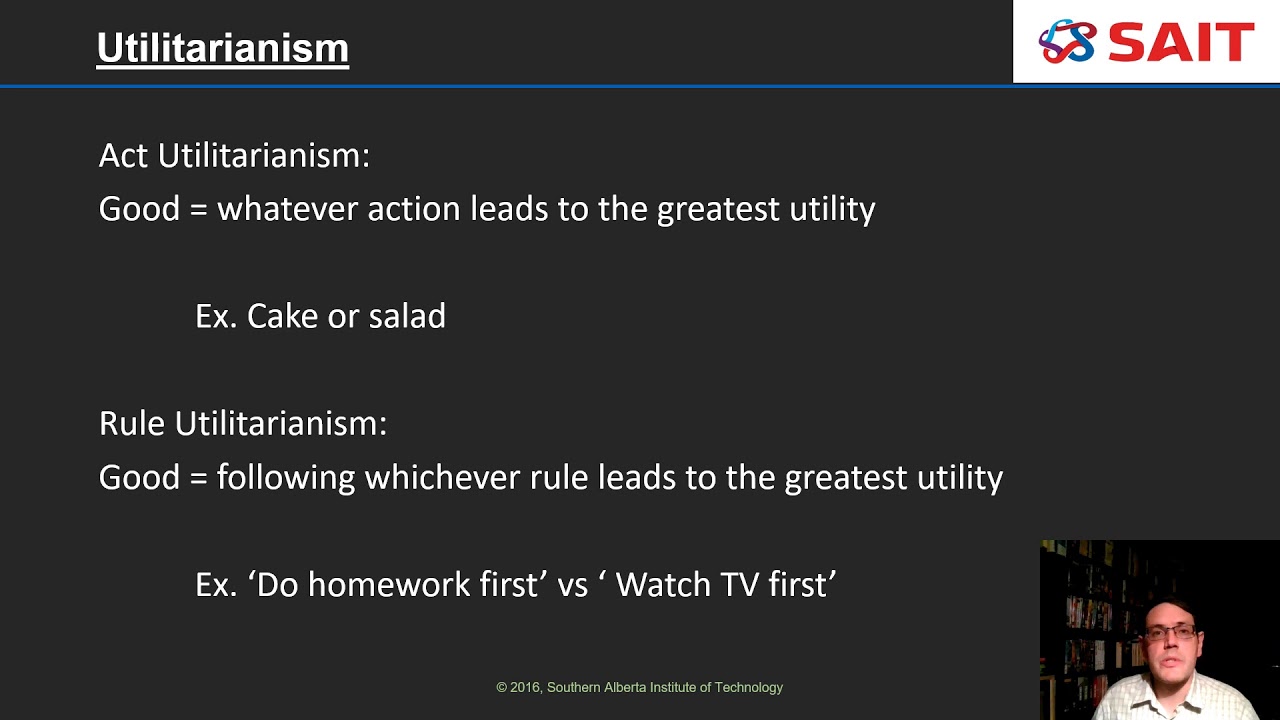 Substantive Ethical Theories 1 - YouTube