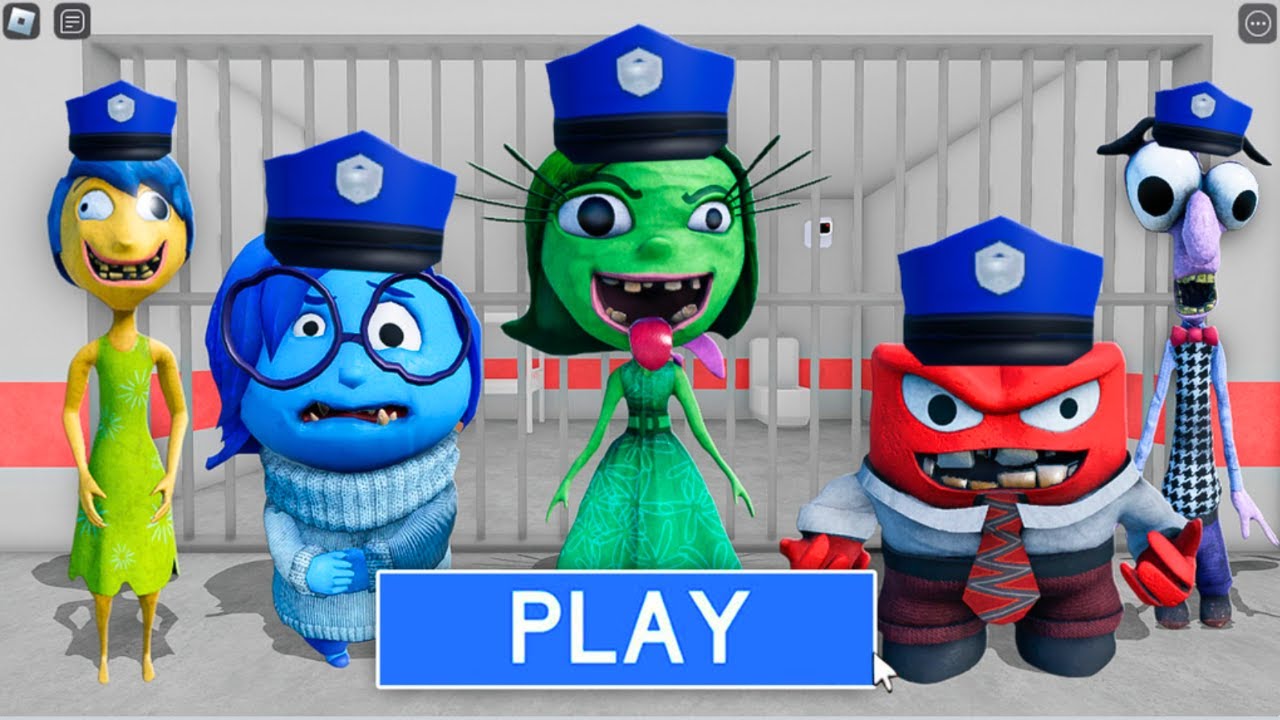 INSIDE OUT 2 POLICE PRISON RUN OBBY | ROBLOX - YouTube