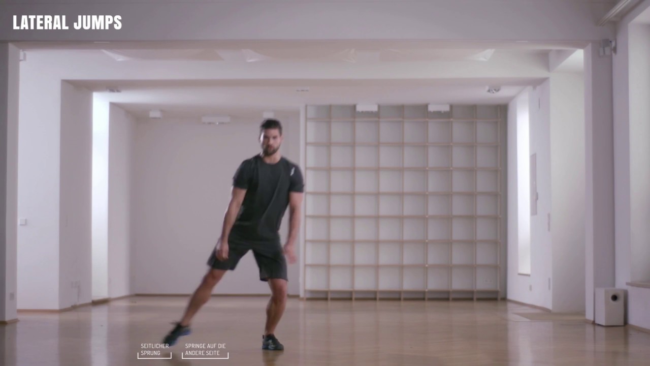 Online Fitness I How To I Lateral Jumps - YouTube