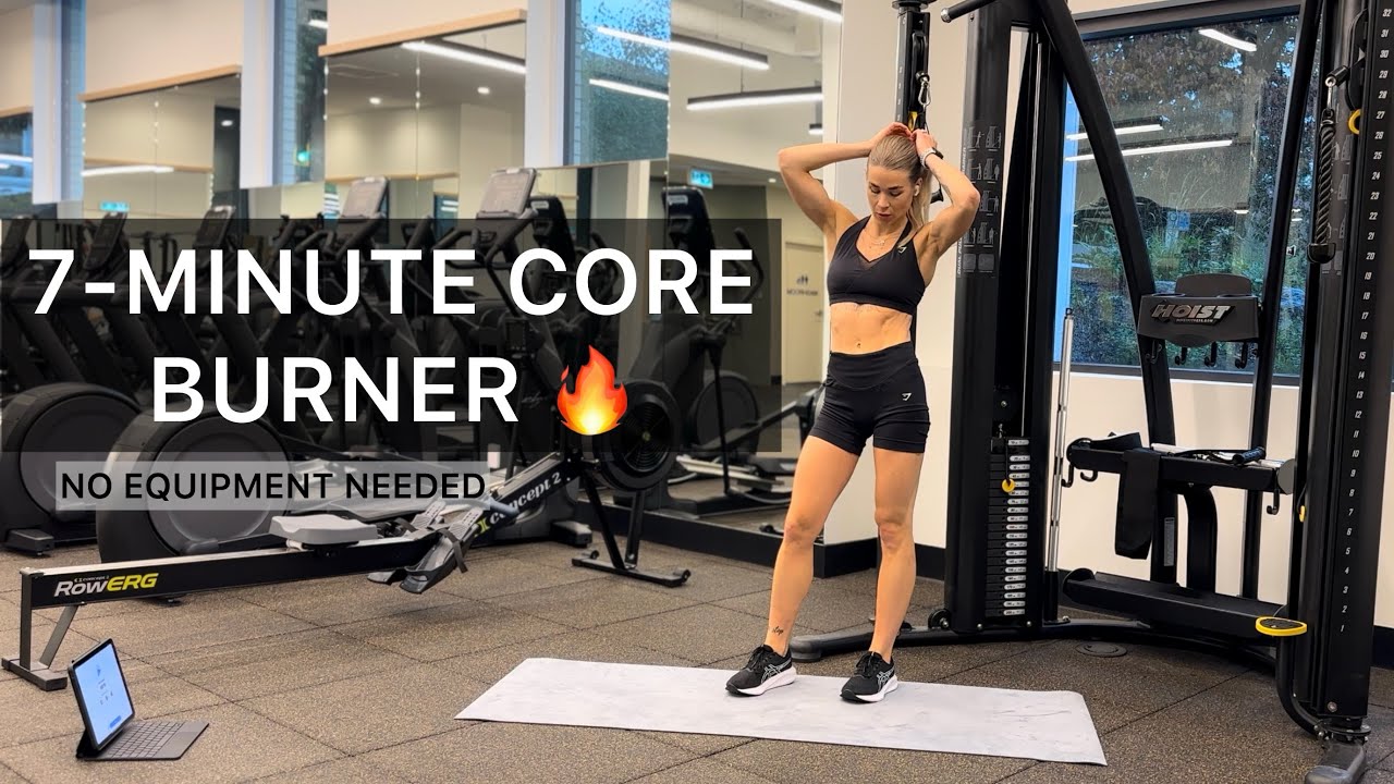 7-Minute Core Burner: No Equipment Needed for an Intense Ab Workout ...