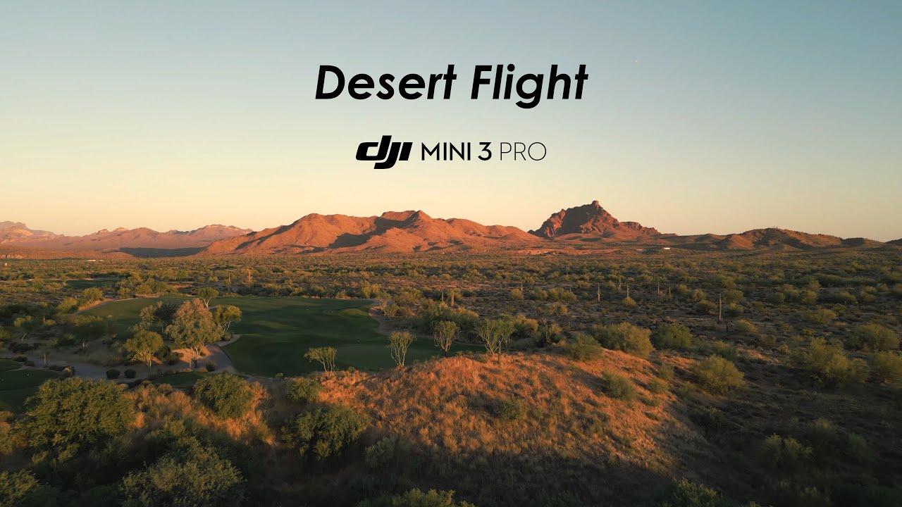 Desert Flight with DJI Mini 3 Pro - Arizona - 4k Drone Film - YouTube