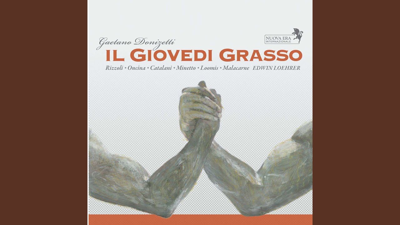 Il giovedi Grasso, I Act Scene 5: Recitativo E' Partito? - YouTube