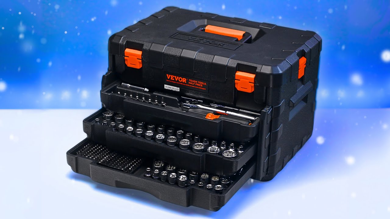 Worth $180? VEVOR 450 Piece Tool Set - YouTube