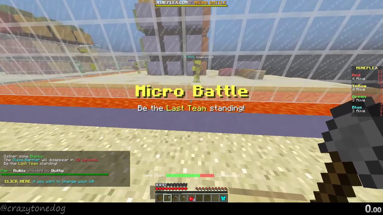 Mineplex Micro Battle Java Death% - YouTube