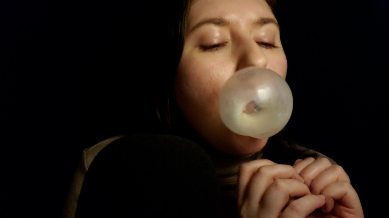 ASMR | Gum Chewing with Hand Sounds, Snaps, and Knuckle Cracking - YouTube