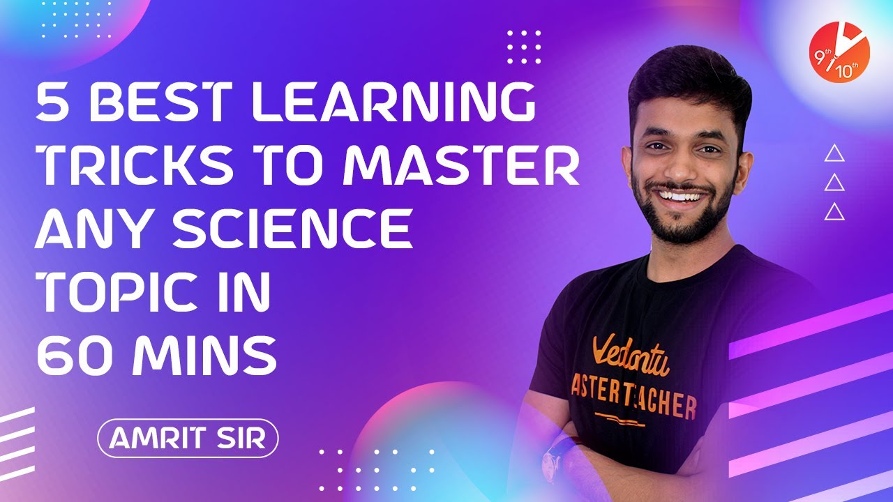 5 Best Learning Tricks to Master Any Science Topic in 60 Mins 🧐 | Amrit ...