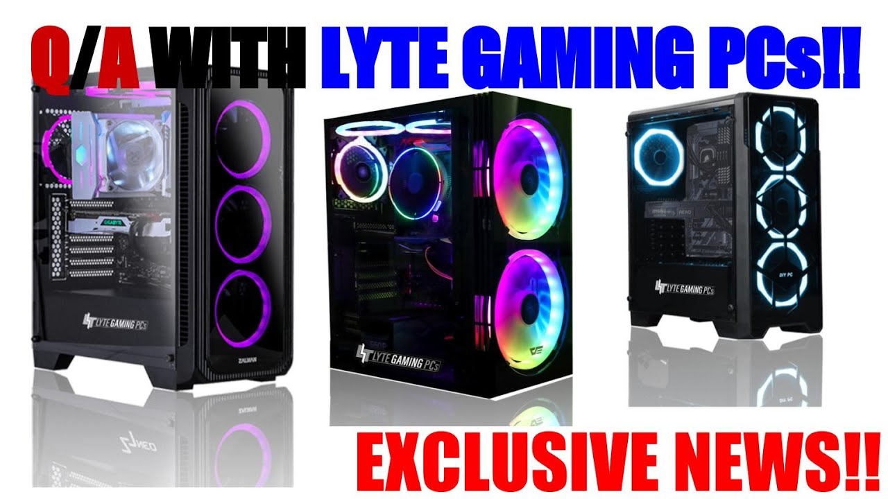 EXCLUSIVE Interview with Caleb from Lyte Gaming PCs (NEW INFO!!) - YouTube