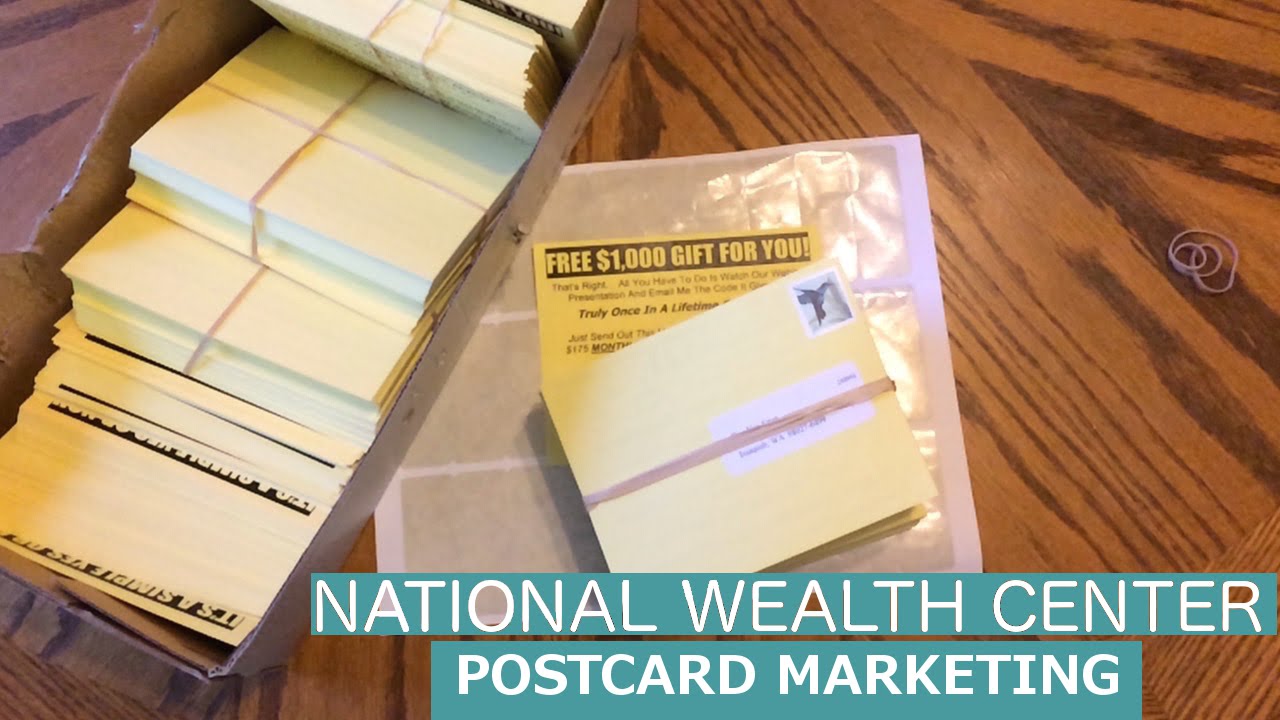 National Wealth Center - Postcard Marketing - YouTube