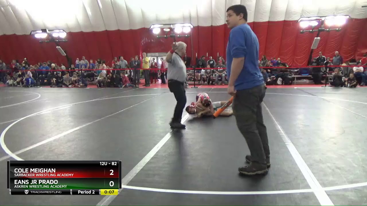 12U 82 Cole Meighan Sarbacker Wrestling Academy Vs Eans Jr Prado Askren ...