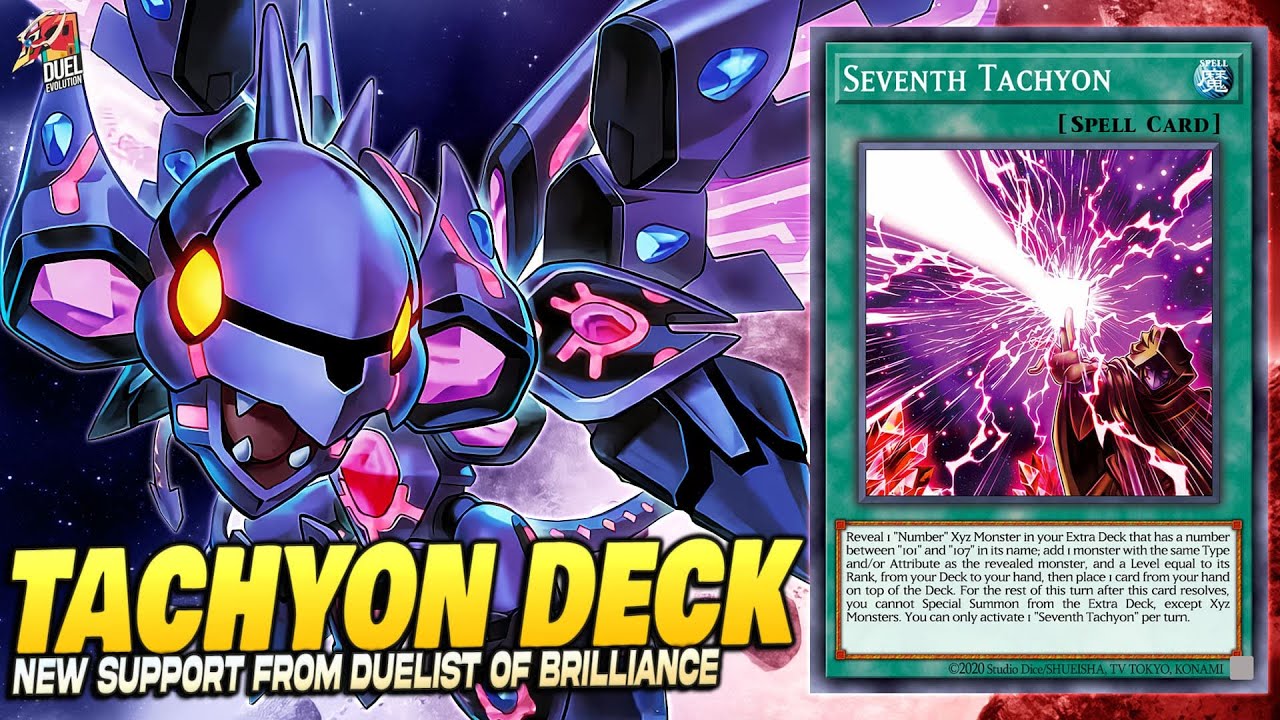Deck Tachyon Post Duelist of Brilliance | EDOPRO | Replays 🎮 + Decklist ...