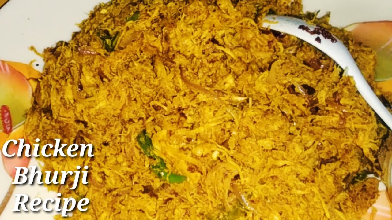 Chicken Bhurji Recipe// Chicken keema Recipe Village Style.. - YouTube