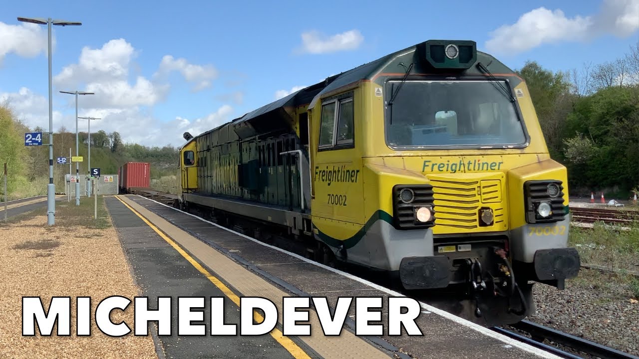 Trains at Speed : Micheldever - YouTube
