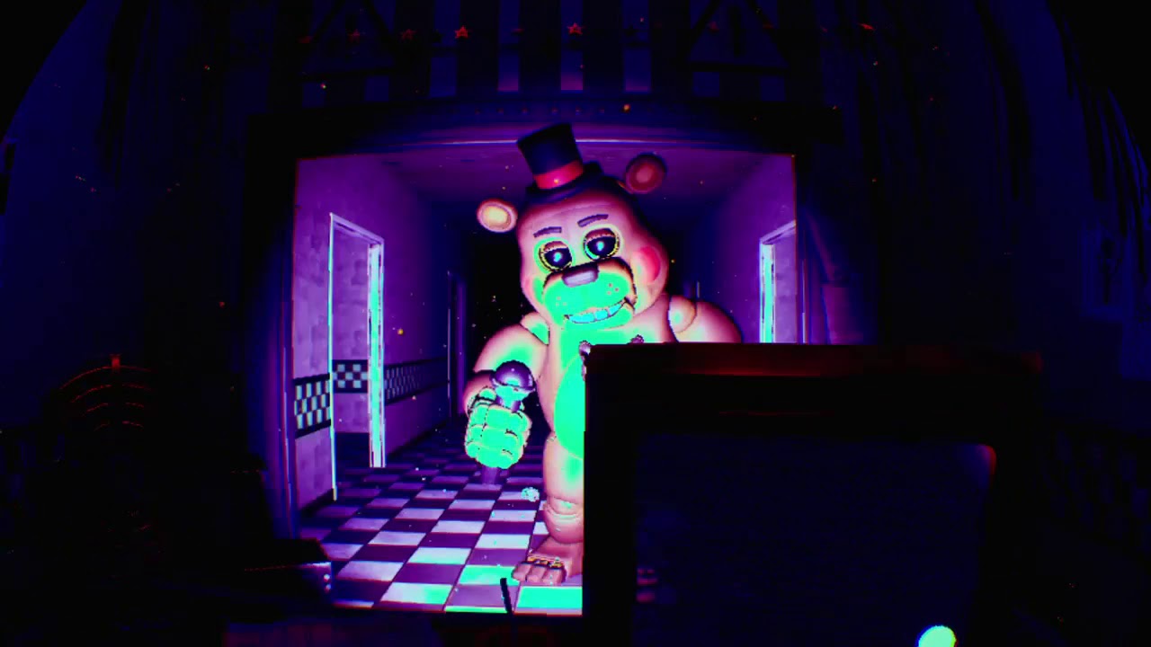 Fnaf vr nightmare mode - YouTube