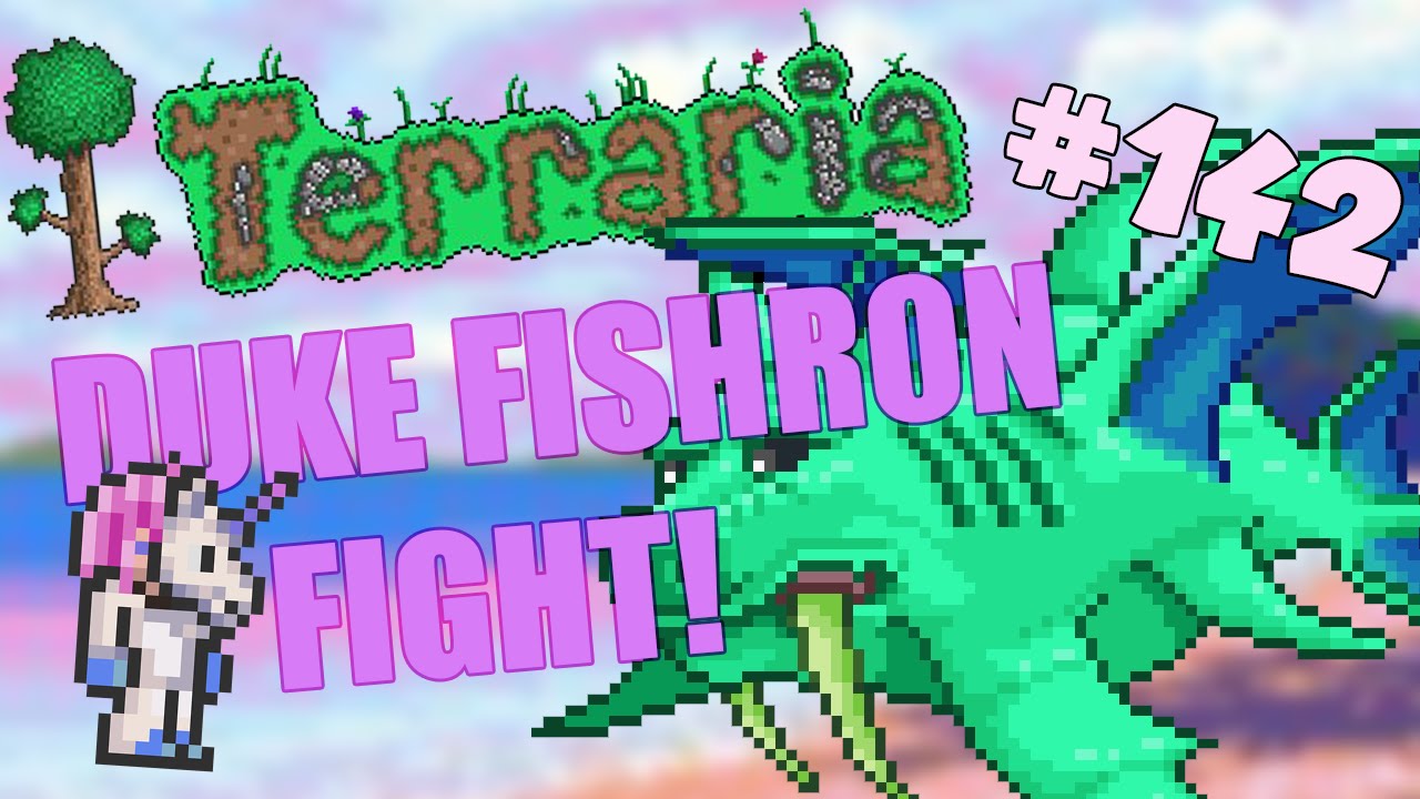 Let's Play Terraria iOS/Android - Defeating the Duke Fishron! - 142 ...