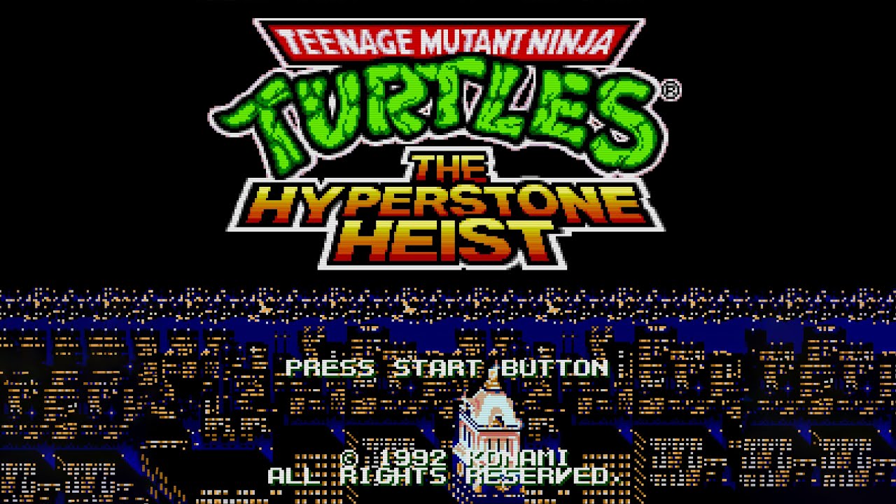 Teenage Mutant Ninja Turtles: The Hyperstone Heist 【Longplay】 - YouTube