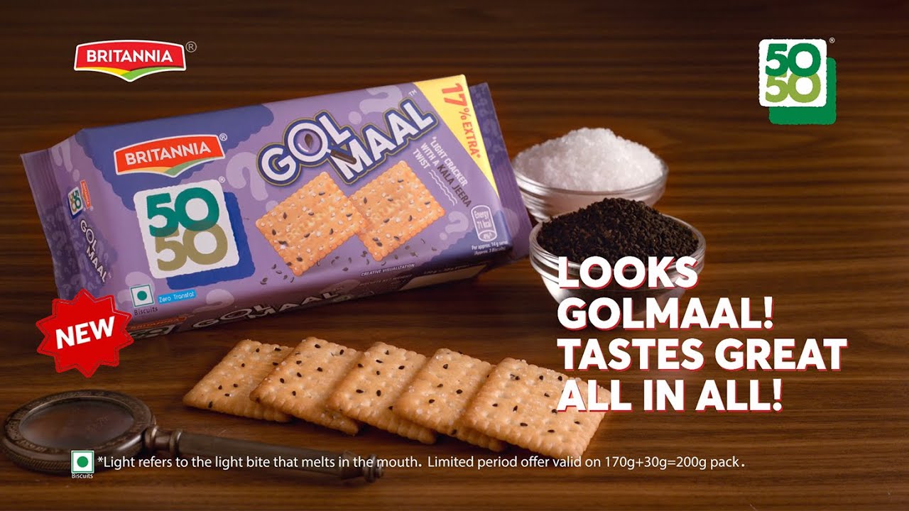 Britannia 50 50 Golmaal 30sec (English) - YouTube