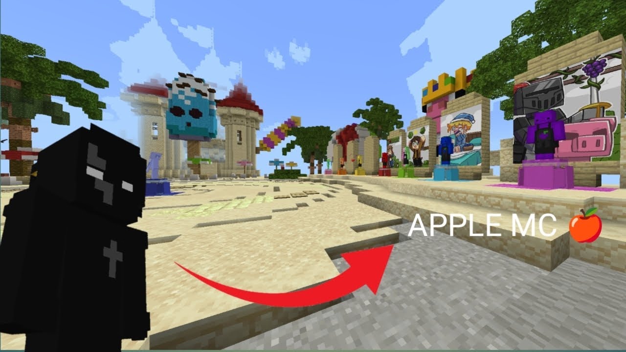 VISITING APPLE MC 🍎 AFTER 1 MONTH | APPLE MC | BANANA REALM | NEW ...