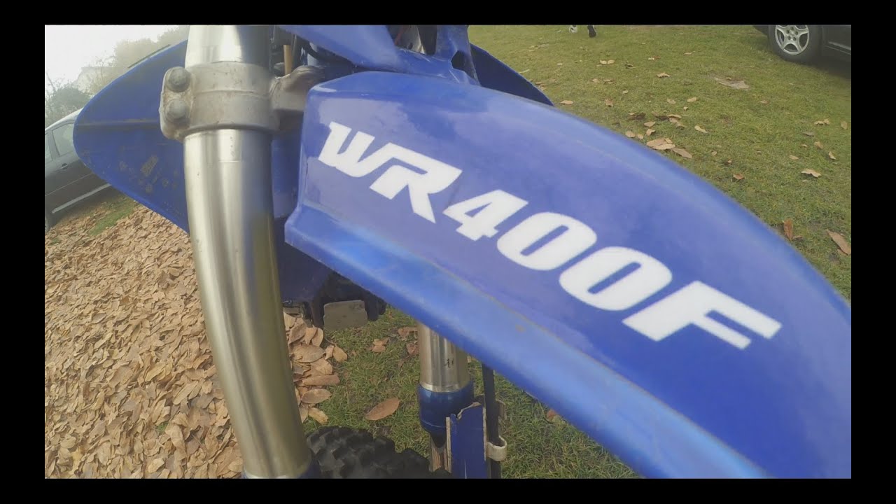 Yamaha WR400- Creating a new beast - YouTube