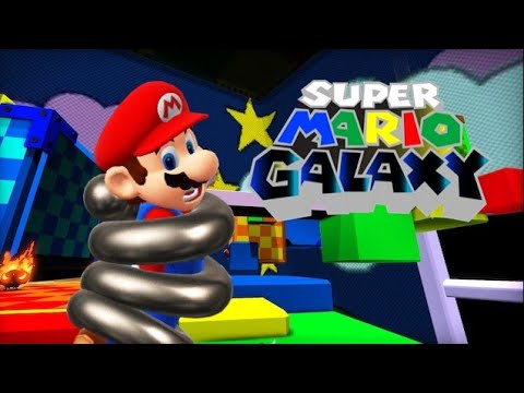Super Mario Galaxy (Wii U) - Walkthrough Part 12 (Toy Time Galaxy ...