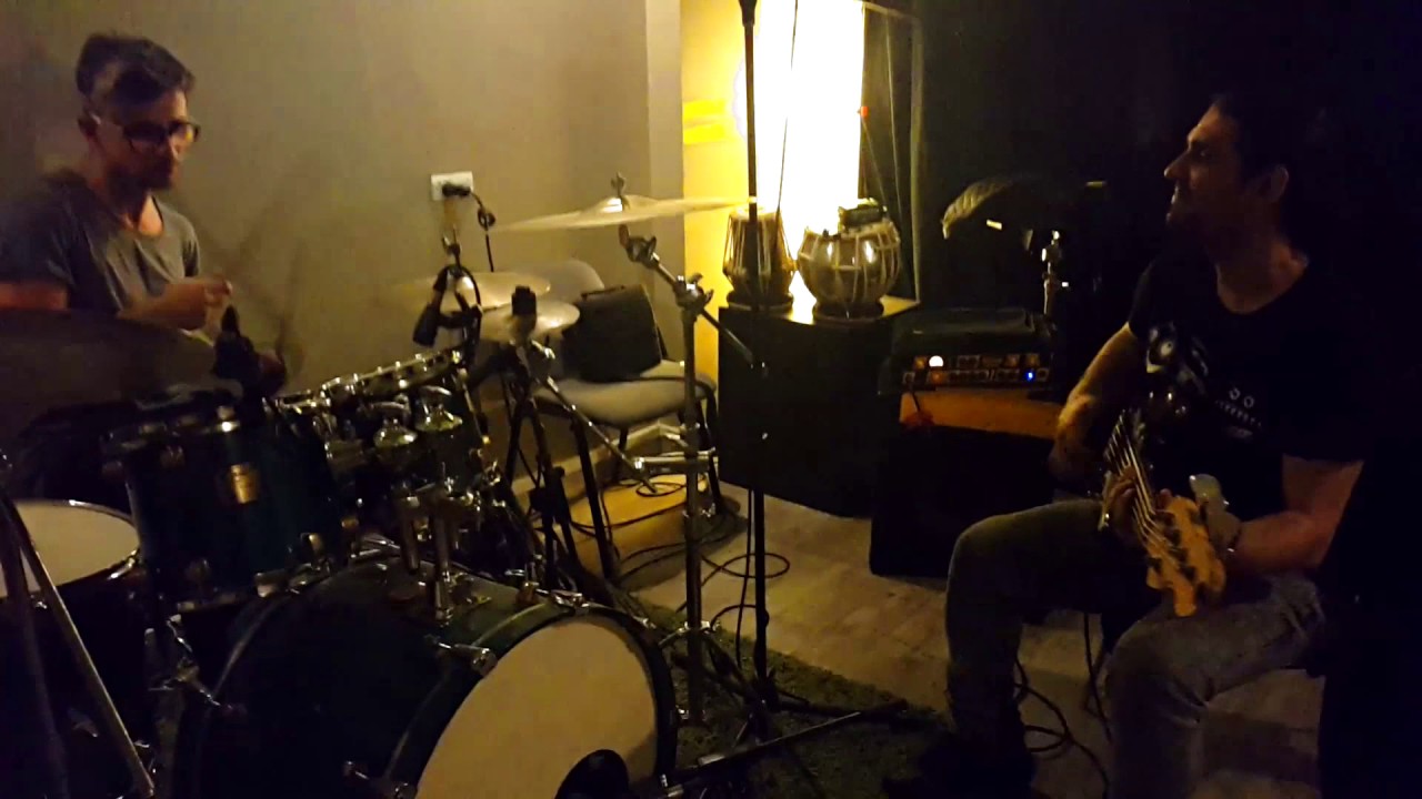 drum&bass - slap bass live In the rehearsal room - # 3 Wood&Tronics ...